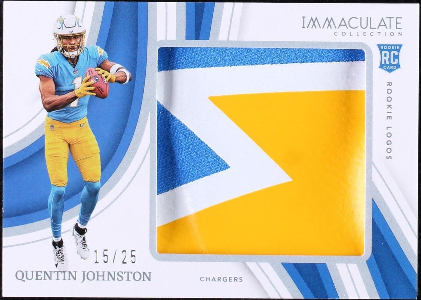 2023 Panini Immaculate Collection - Rookie Logos Quentin Johnston #RL ...