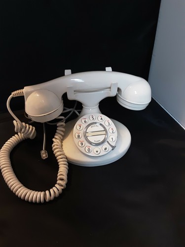 Vintage Microtel Phone Model 966 Tone/Pulse White Desk Phone Works | eBay