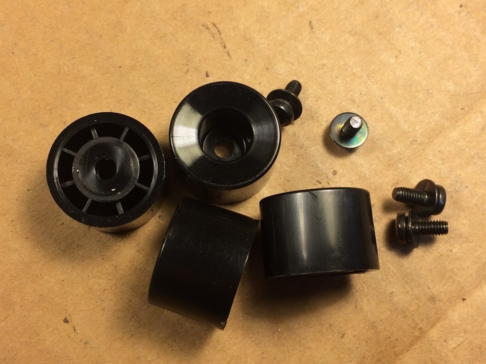 4 New Marantz FEET w/ hardware for Vintage 2220 2275 2285 Receiver Foot ...