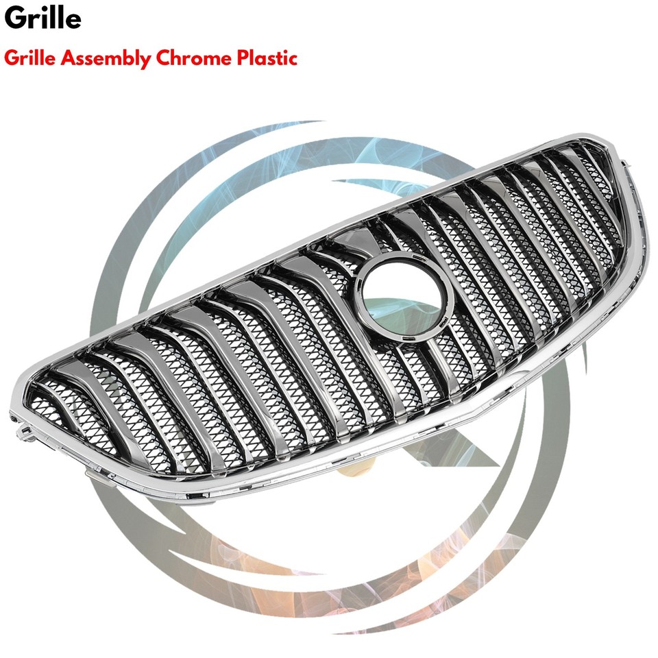 Front Bumper Cover Fascia & Grille Assembly Kit For 2013-2016 Buick ...