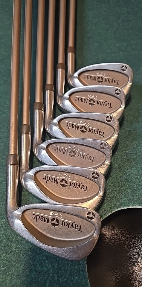 Ladies Set Of 6 Taylor Made Burner LCG Irons 4,5,7,8,9,P Bubble 2 L-60 ...