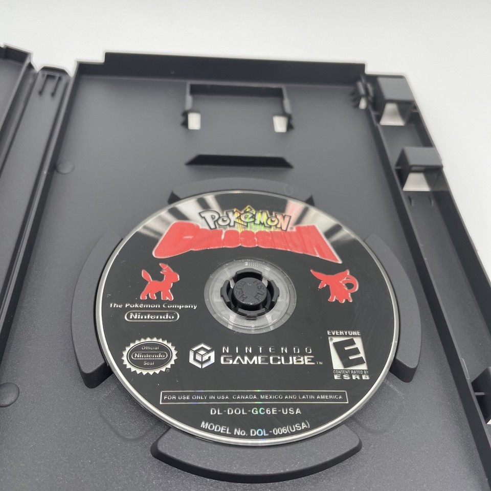 Pokémon Colosseum Nintendo GameCube Disc + Case Black Label 45496961350 ...