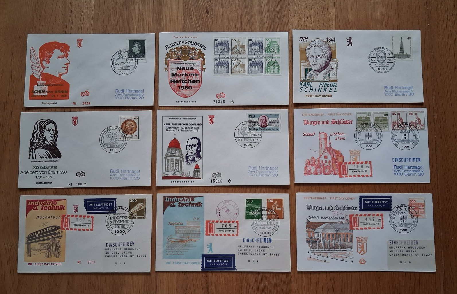 Ersttagsbrief Bund - Berlin s. Scan | eBay