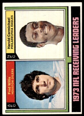 1974 Topps Fred Willis/Harold Carmichael Football Card #330 | eBay