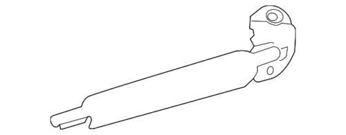 Genuine Jaguar Back Glass Wiper Arm T4A6077 | eBay