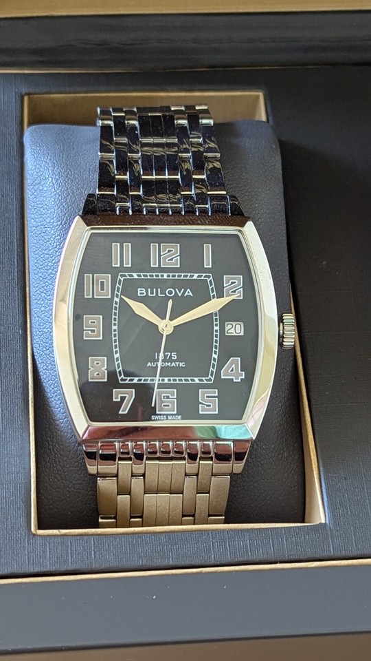 Bulova Joseph Banker Limited Edition Swiss Automatic Sapphire Men's ...