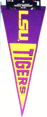 LSU Tigers Wool Pennant 13 " x 32" Wincraft - Fanatics New | eBay