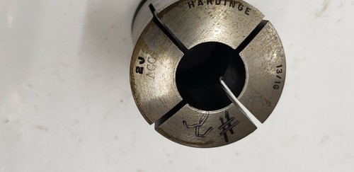 Hardinge 13/16" Steel Round 2J Collet lot#2 | eBay