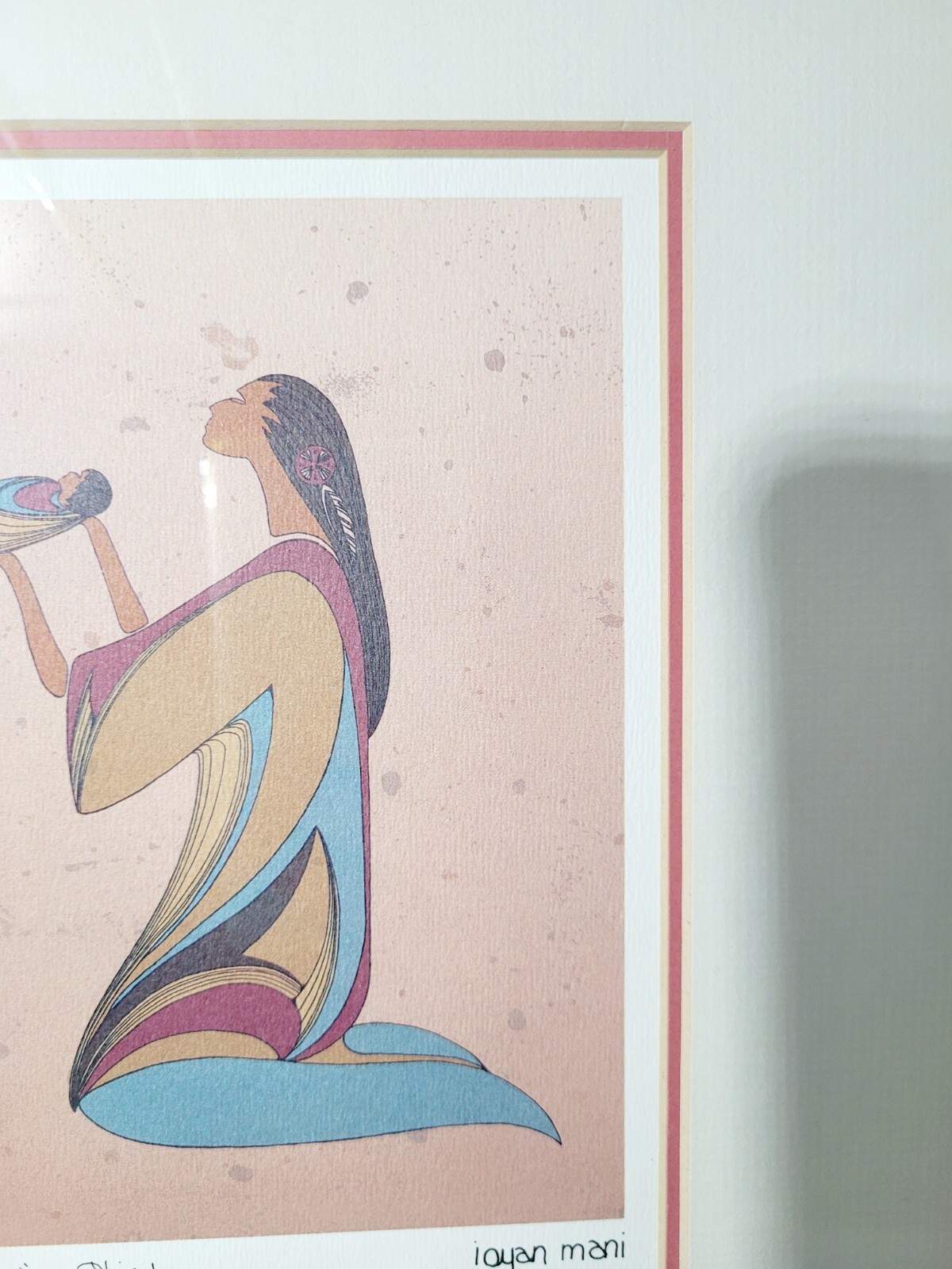 Ioyan Mani (Maxine Noel) Signed Print “Tomorrow’s Child”Native American ...