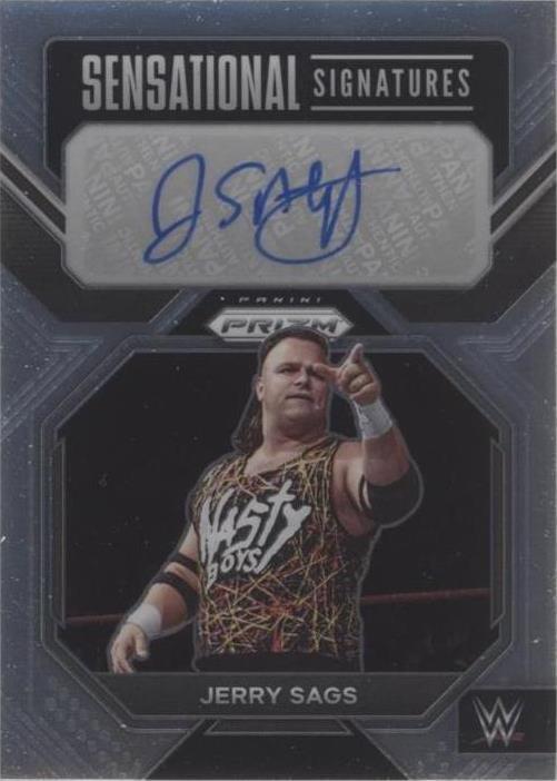 2023 Panini Prizm WWE - Sensational Signatures Jerry Sags #SN-JSG (AU ...