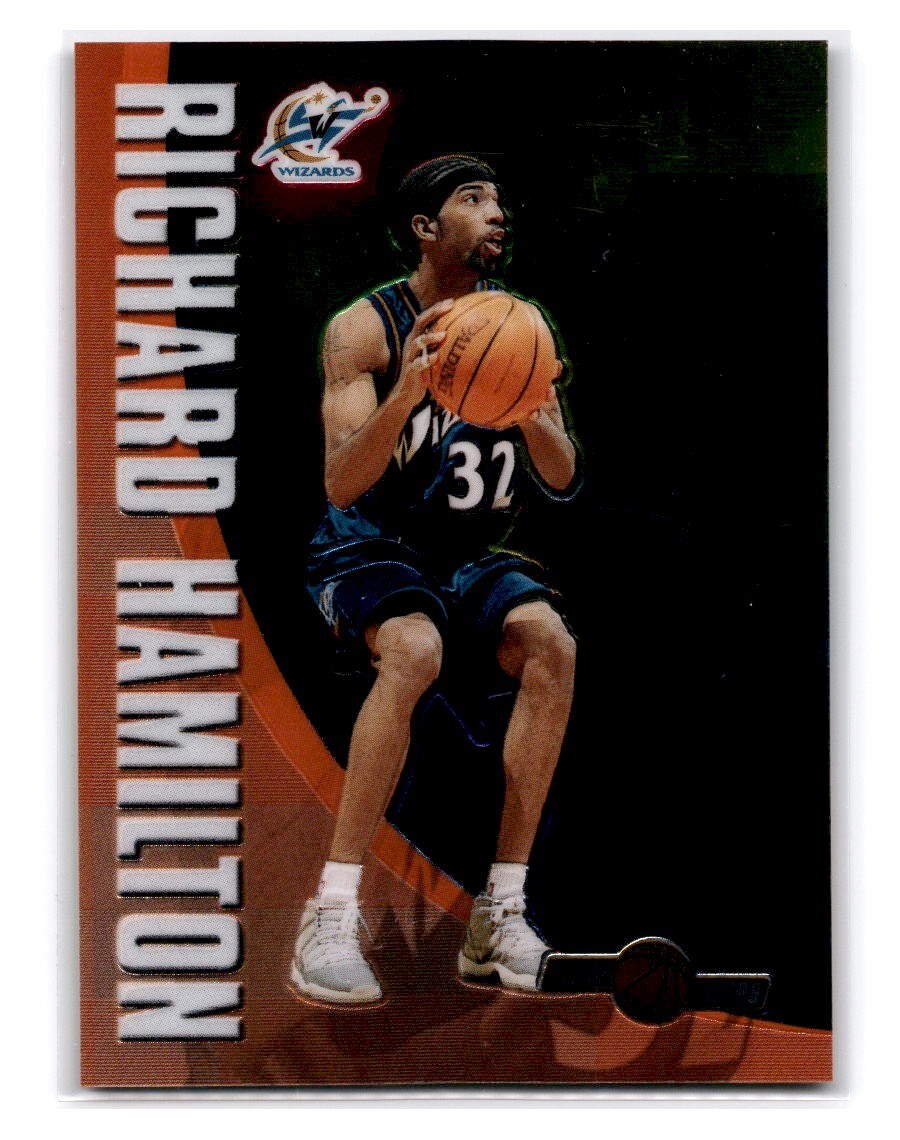 2001-02 Topps Chrome Team Topps TT8 Richard Hamilton - Washington ...
