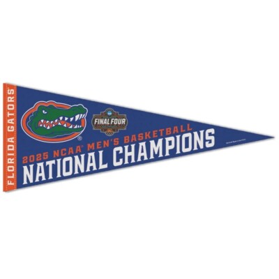 Florida Gators 2025 NCAA Basketball National Champions Premium Pennant ...