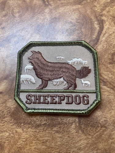 Mil Spec Monkey Sheepdog Tactical morale US military patch Velkro Hook Loop | eBay
