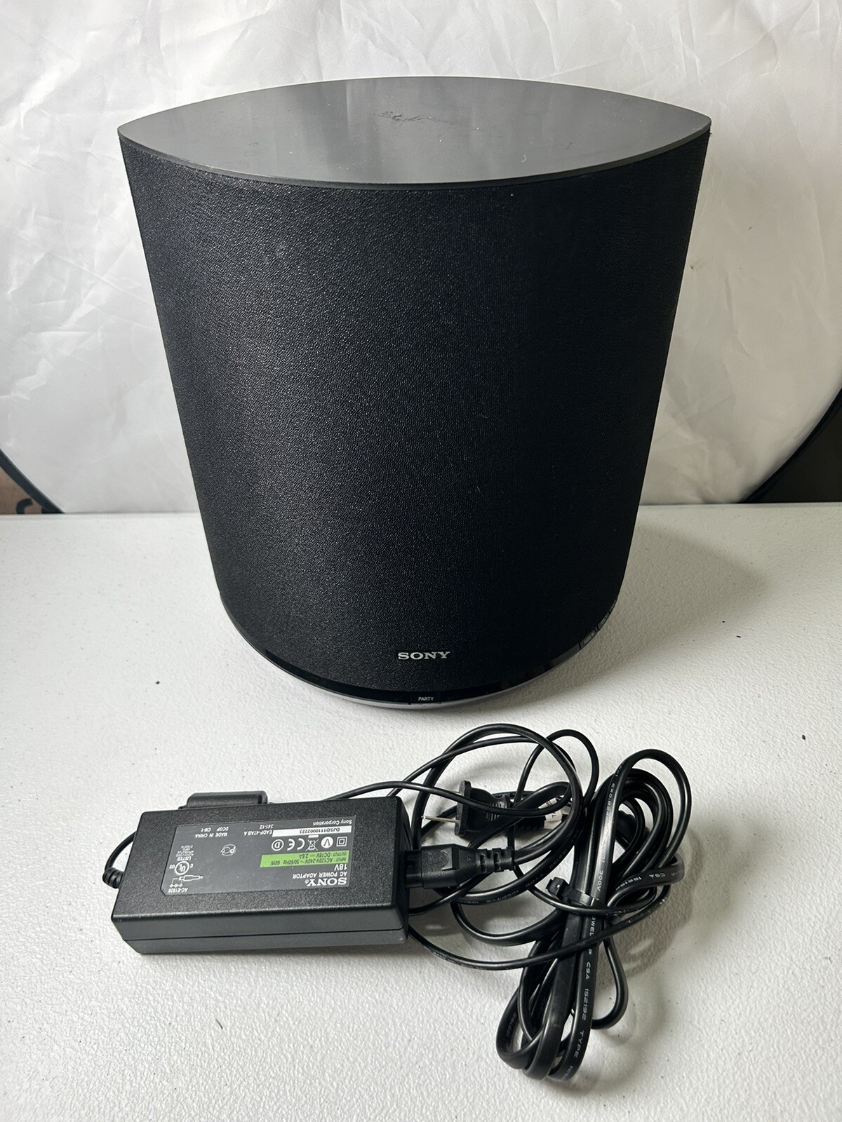 Sony SA-NS400 Black Wireless 360° Sound Portable Wi-Fi HomeShare ...