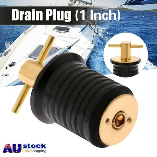 1"/ 25mm Brass Screw Handle Expanding Boat Yachts Ship Drain Plug ...
