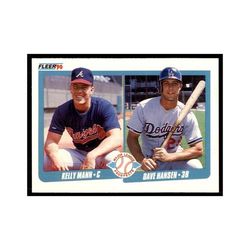 1990 Fleer Kelly Mann/Dave Hansen Baseball Cards #642 | eBay