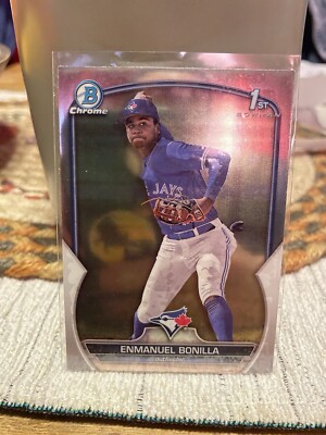 2023 Bowman Chrome #BCP-163 Enmanuel Bonilla Chrome Prospects | eBay