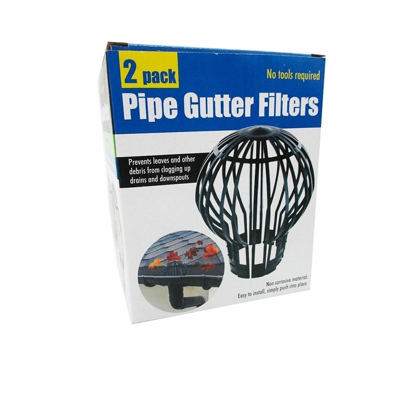 Pipe Gutter Balloon Filter SET No Tools Required Prevents Clogged ...