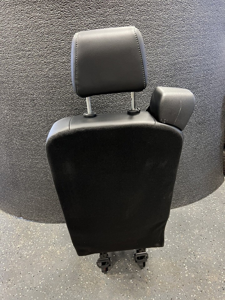 2015-2023 Ford Transit Van OEM Rear Black Vinyl Single Bucket Seat ...