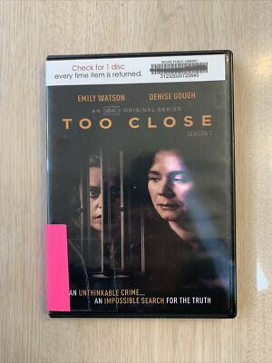 TOO CLOSE DVD 2021 PLAYS GREAT EMILY WATSON DENISE GOUGH | eBay
