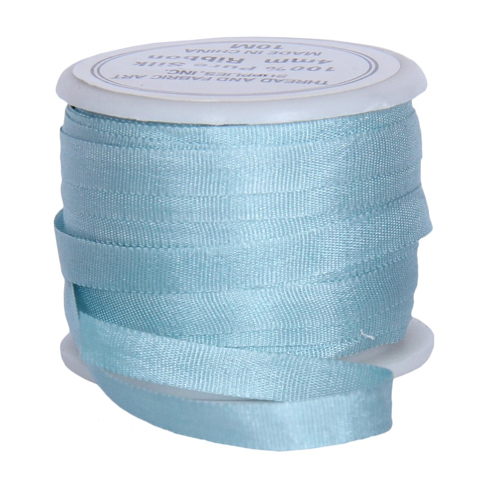 PURE SILK RIBBON 2MM, 4MM, 7MM - 50 COLORS - 3 WIDTHS - THREADART | eBay