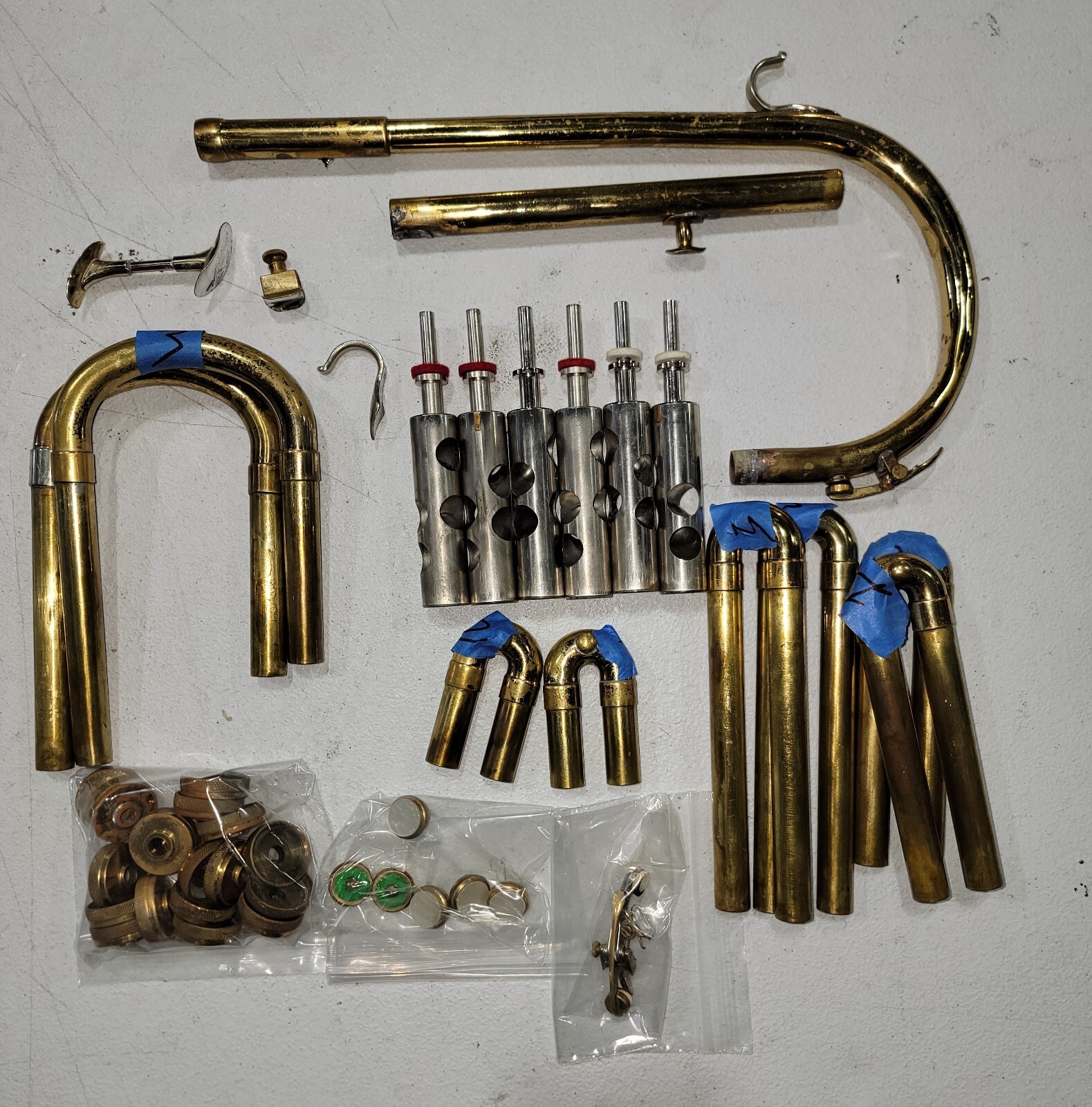 F.E. Olds Marching Trombone Replacement Parts - Texas Horn Trader ...