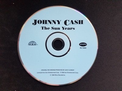 Johnny Cash The Sun Years CD Disc only! Ships in 24 hours! | eBay