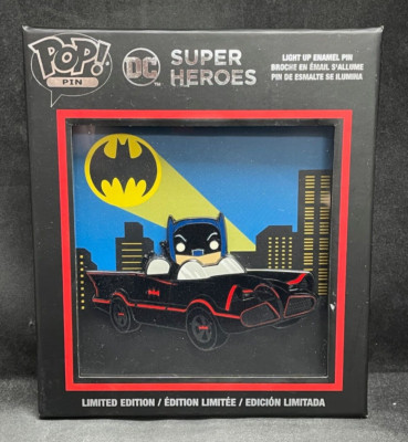 Funko POP! Pins DC Comics Vintage Batman in Batmobile LE 500 Exclusive ...