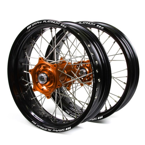 KTM 450 SX-F 2015 - 2017 Supermotard Wheel Set Black Platinum Rims ...