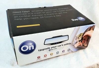 OnStar FMV System Rear-View Mirror | Black | Textured | Windshield ...