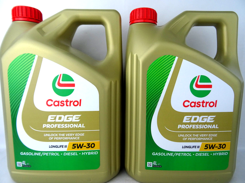 Castrol 5W30 Edge Professional Longlife 3 5W-30 ÖL VW 50400 50700 2x ...