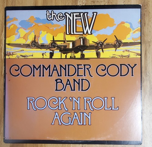THE NEW COMMANDER CODY BAND Rock n Roll Again LP 1977 Arista Vinyl ...