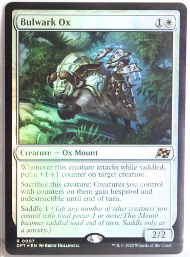 Bulwark Ox [New, Near Mint] *Foil* {Aetherdrift MTG} | eBay