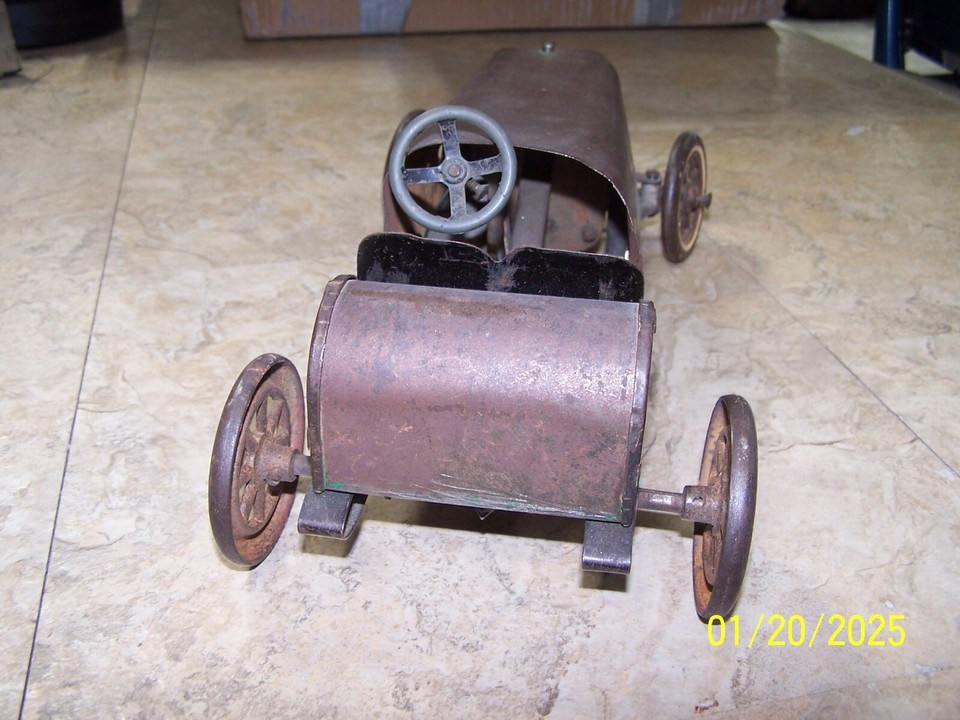 Vintage Pressed Steel 1920's Structo Bearcat Roadster Wind Up Car | eBay