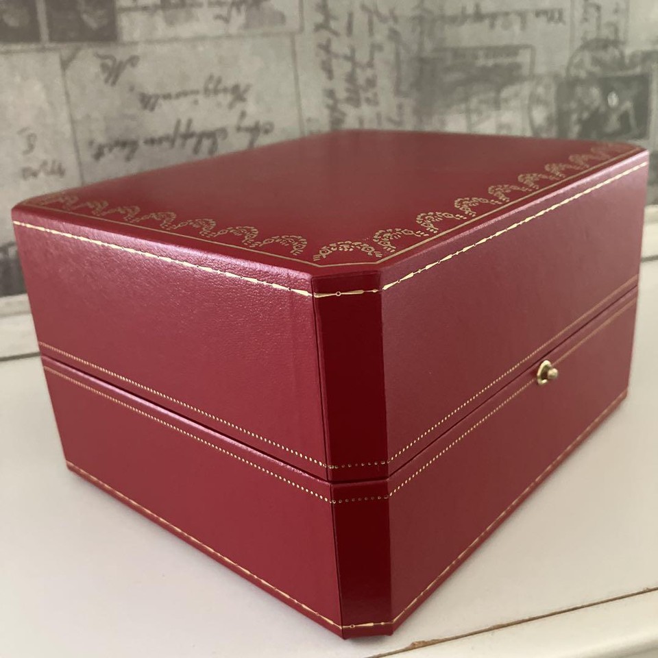 Cartier Watch Box Case very good Authentic Japan Red Gold | eBay