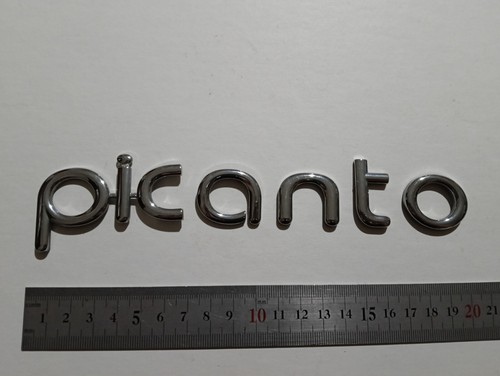 Print Kia Picanto Logo Emblem Siga Badge Frieze Rear Genuine | eBay ...