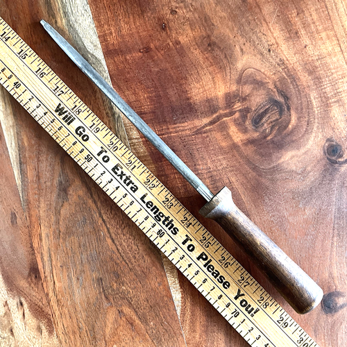 Japan Made Knife Sharpening Honing Rod w/ Wood Handle | eBay