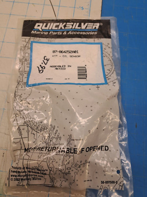 Boat Marine Mercury Quicksilver 87-864252A01 Oil Sensor Kit | eBay