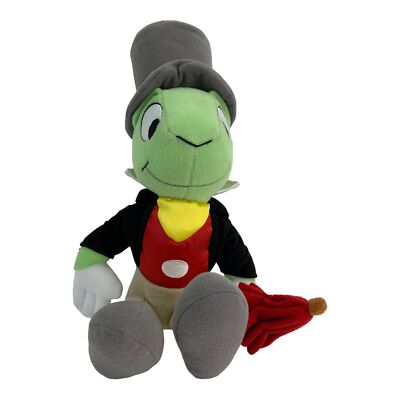Disneyland Vintage Resort Paris Jiminy Cricket Pinocchio Soft Toy Plush ...