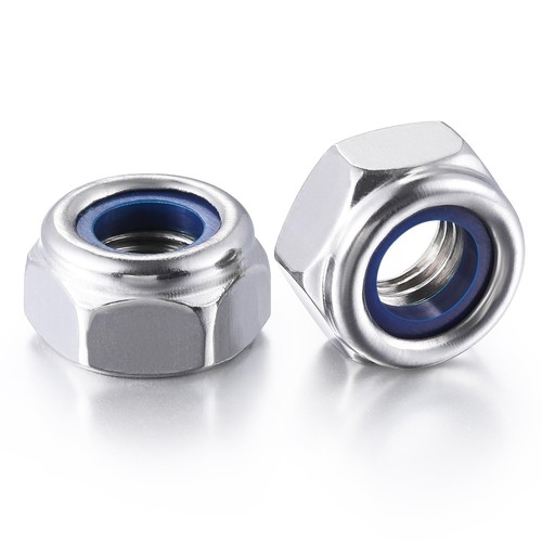 20 PCS M10 Self Clinching Lock Nuts, 304 Stainless Steel, Nylon Insert ...