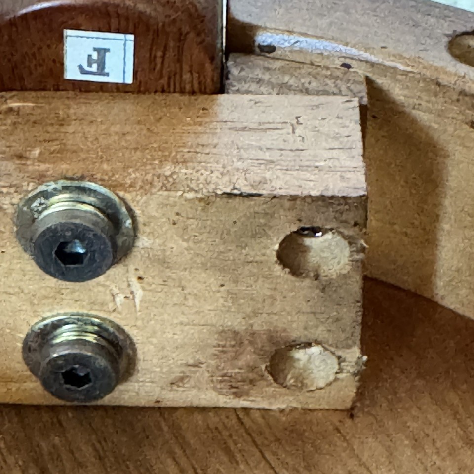 Vintage Solid Hard Wood 3 Legged Round Side Table Plant Stand Tripod ...