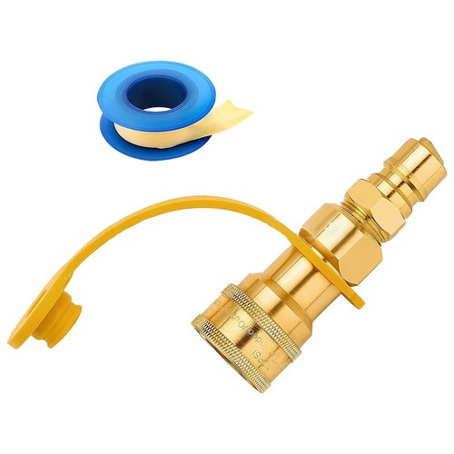 Effortless 1/2 LP Gas Quick Connect Fittings for Low pressure Natural ...