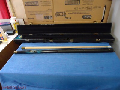 SCHMELKE 2 PC WIZARD POOL CUE REB 19.2 OZ 57" W HARD CASE | eBay