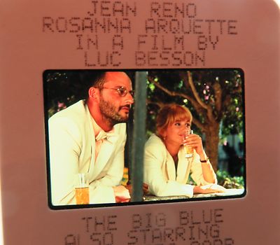 THE BIG BLUE CAST Rosanna Arquette Jean-Marc Barr Eric Do 1988 SLIDE 2 ...