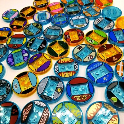 Lego Dimensions Toy Tags Discs - Choose Your Character - Combine P&P ...