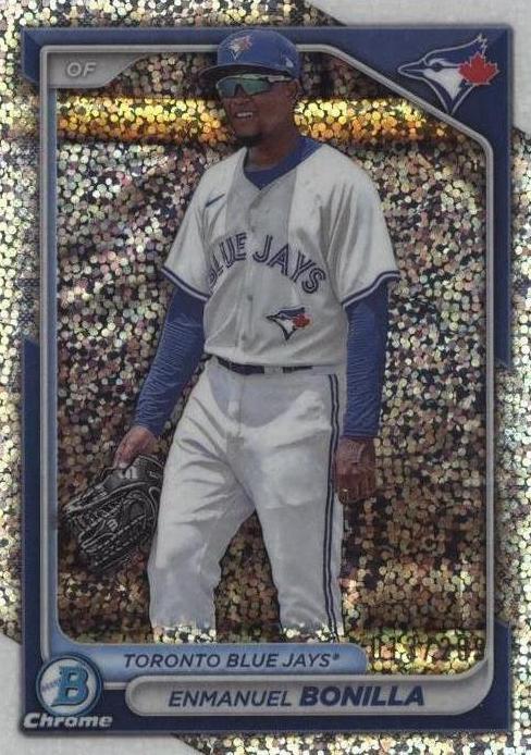 2024 Bowman - Chrome Prospects Enmanuel Bonilla #BCP-53 Speckle ...