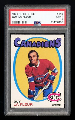 1971 O-Pee-Chee #148 Guy Lafleur Rookie Card PSA 9+ Well Centered | eBay