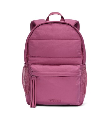 Victorias Secret Pink Backpack Quilted Puffer Bookbag Brand New 2024 | eBay