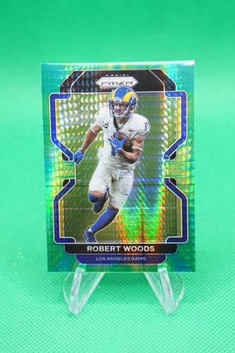 2021 Prizm Base Prizm Hyper SP /175 #65 Robert Woods Los Angeles Rams ...