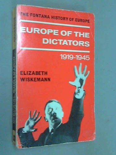 Europe of the dictators, 1919-1945 (Fontana history of Europe) B | eBay